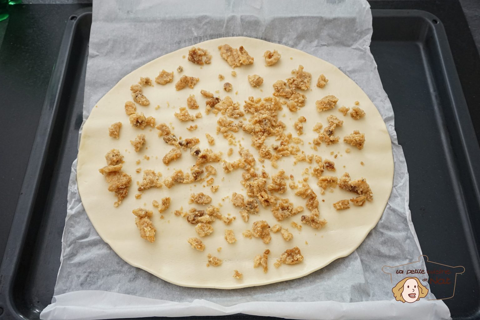 fougasse aux gratons - recette prête en 5 mn